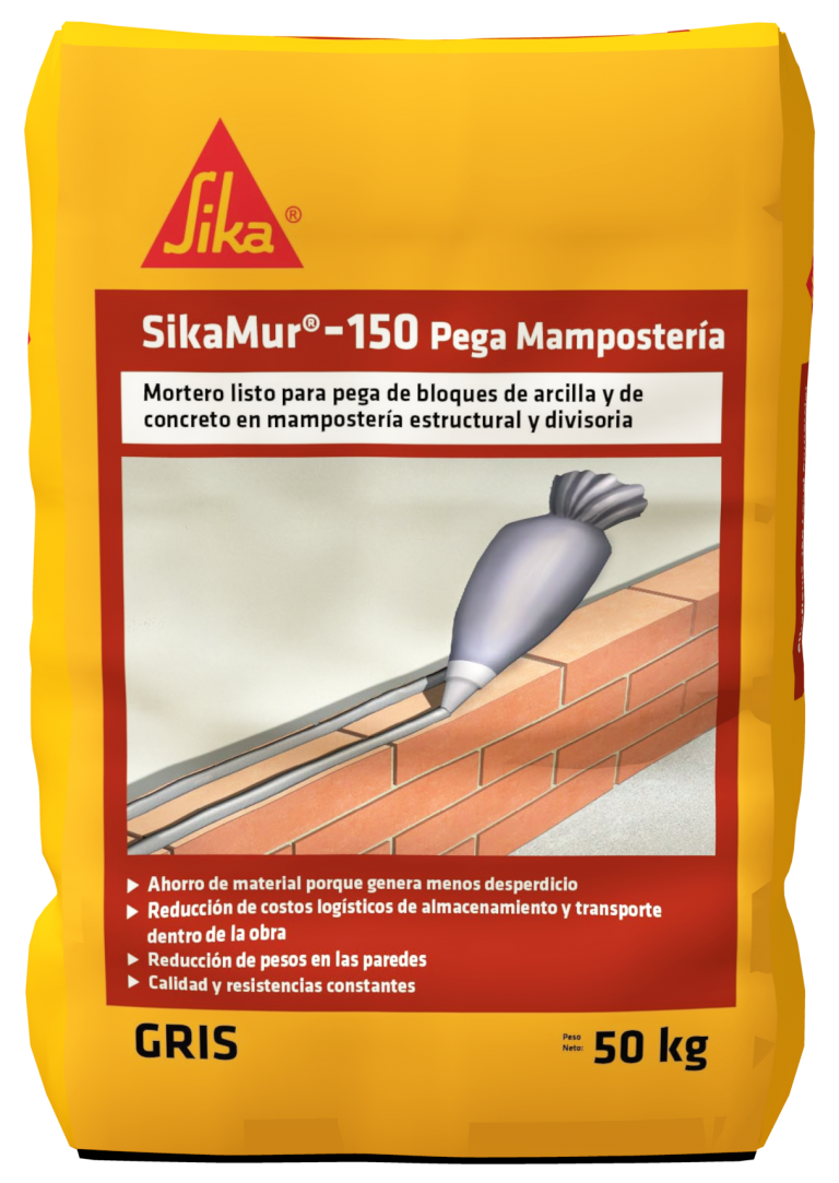Pegar muros en mampostería – SIKAMUR®-150 PEGA MAMPOSTERÍA – Sikaguía ...