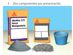 Grout para relleno de celdas y columnetas de mampostería – SIKAMUR®-175 ...